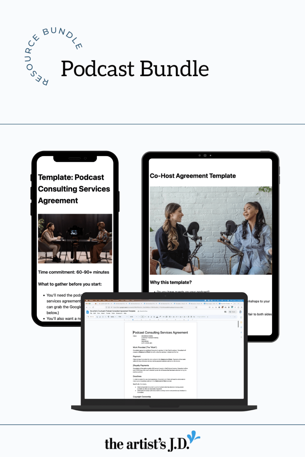 Podcast Bundle – the artist's Courtyard
